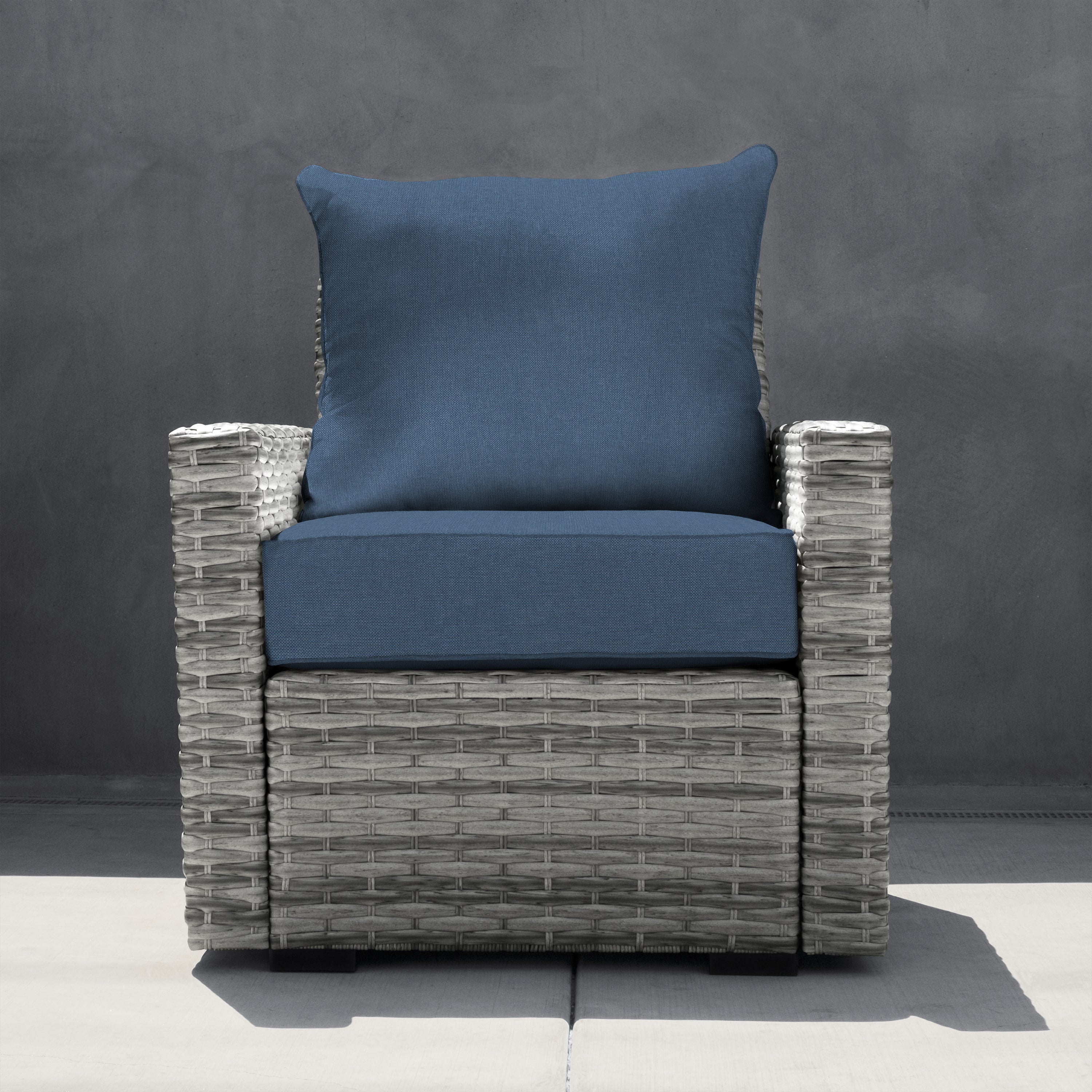 The Carmel Wicker Seat - Modular - Honeycomb Outdoor